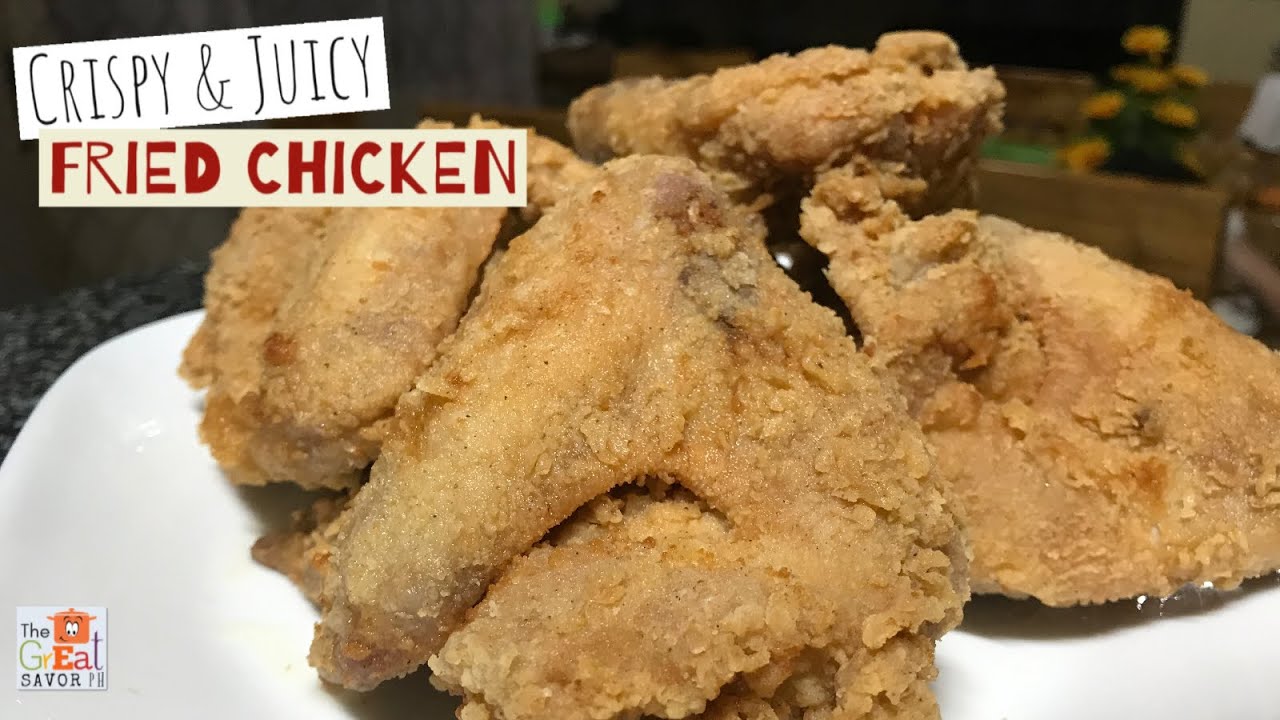 How To Cook Crispy & Juicy FRIED CHICKEN + How To Brine Chicken | DIY ...