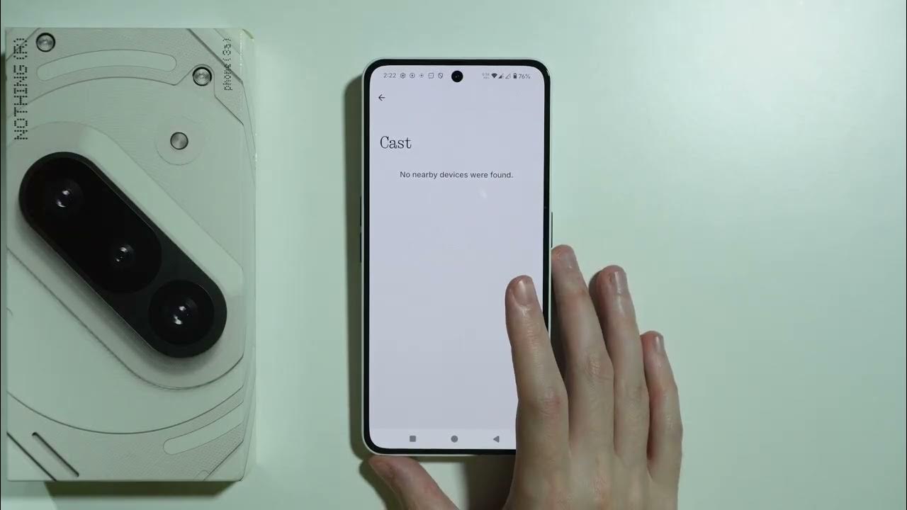 How to Cast Nothing Phone 3a Screen to TV (Share Screen) - YouTube