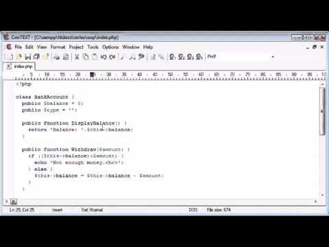 Beginner PHP Tutorial 198 extends Part 2 - YouTube