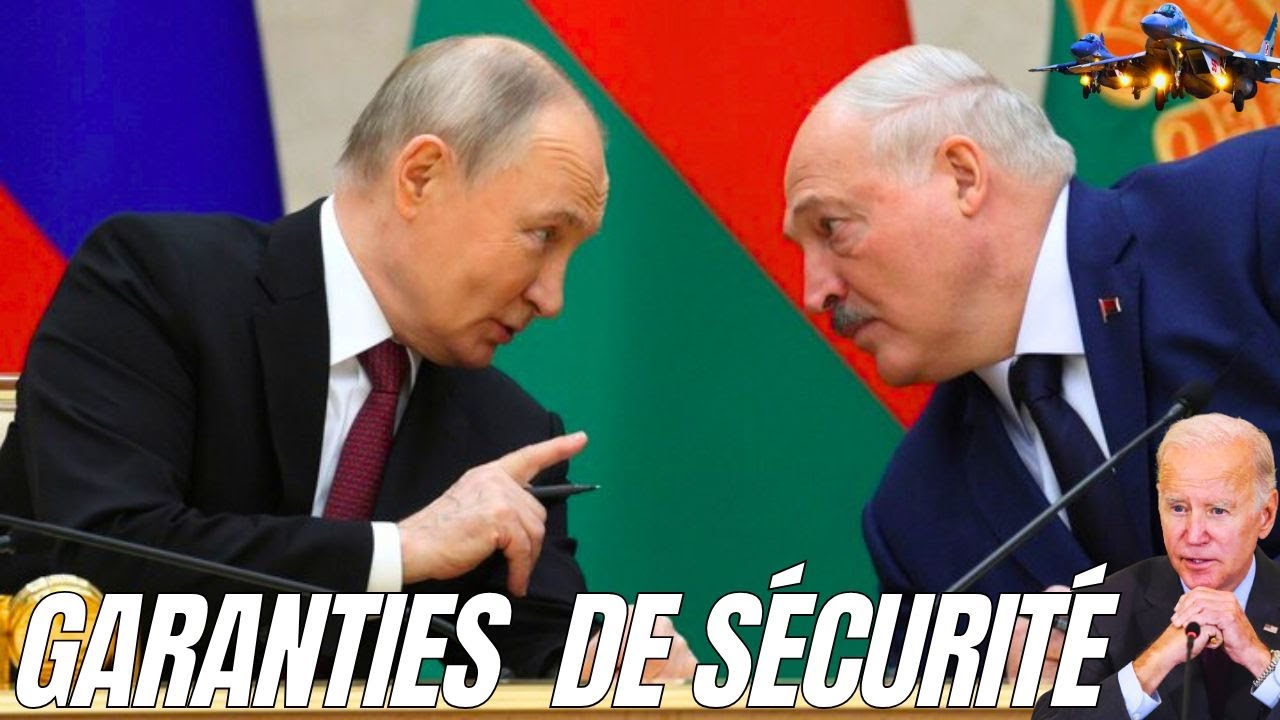 Déclarations de Poutine et Loukachenko après la signature d'un accord ...