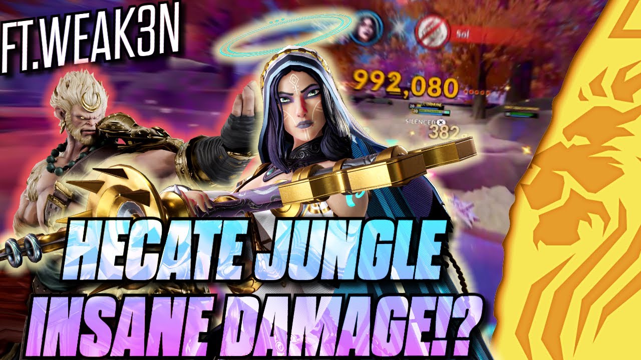 HECATE JUNGLE INSANE DAMAGE?! FT. WEAK3N - YouTube