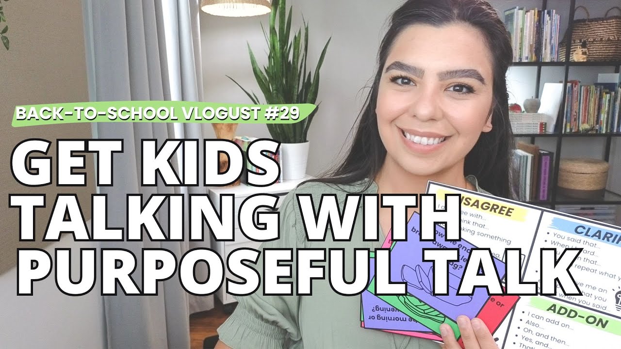 Purposeful Talk in the Classroom - YouTube