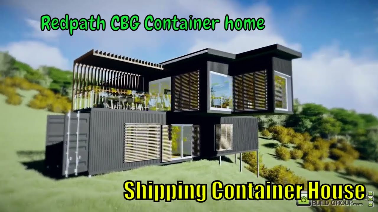 Discovering the Secrets of Redpath CBG Container Homes: 40ft Container Home Fabricate - YouTube