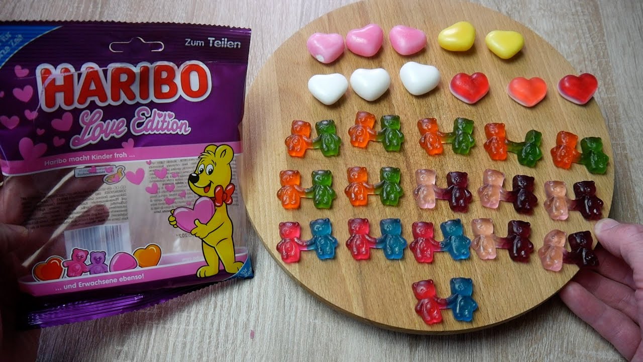 Haribo Love Edition 🩷 Die neue Limited Edition bei mir im Test 😱 - YouTube