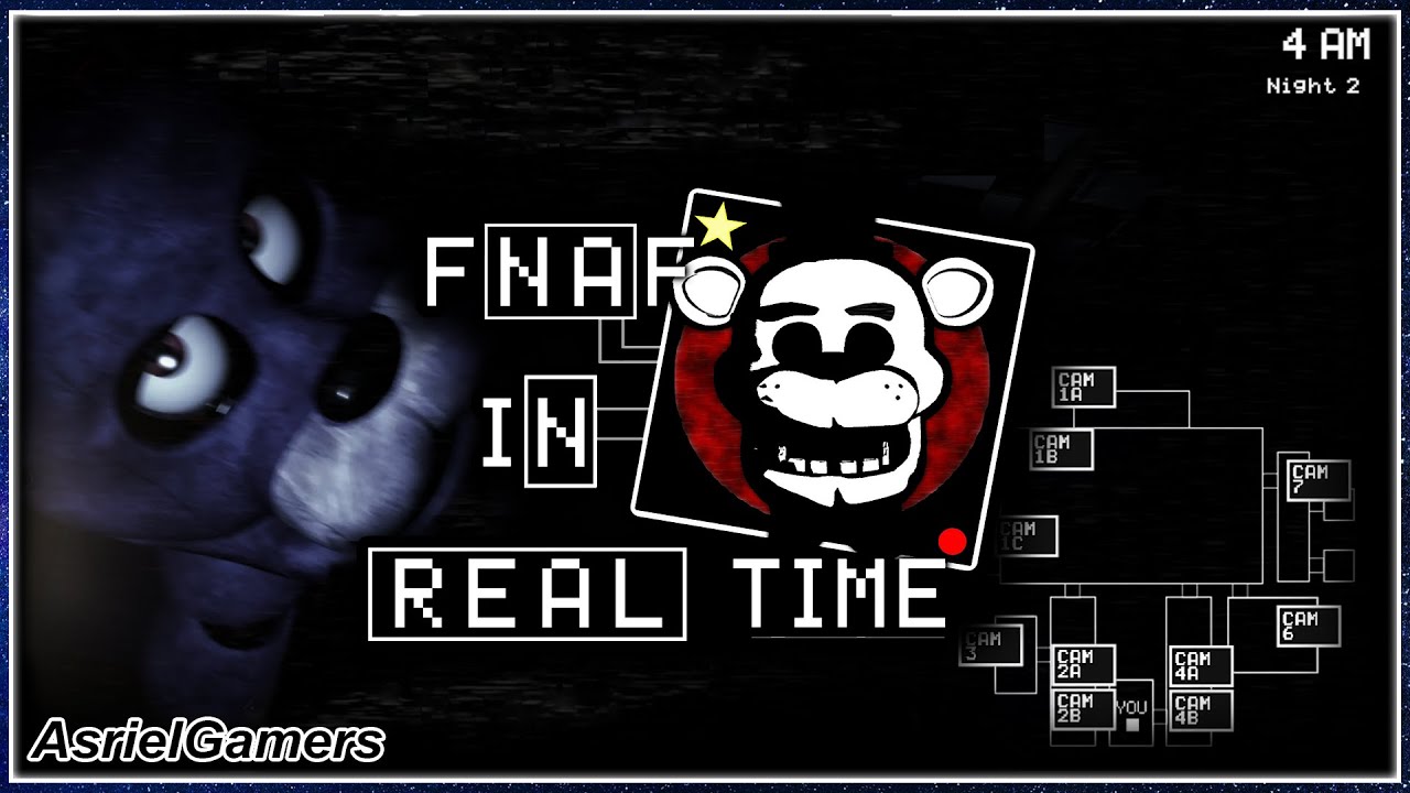 Five Nights at Freddy s In Real Time #01 - AsrielGamers - YouTube