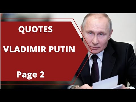 Vladimir Putin Quotes Page 2 - YouTube
