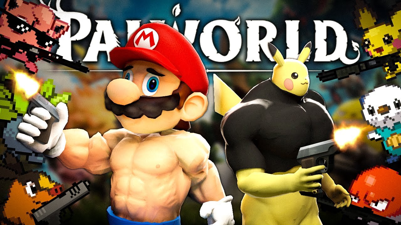 SM64: If Mario was in... PALWORLD!!! - YouTube