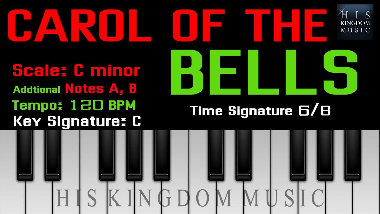 Carol of the bells | how to play carol of the bells on piano ...