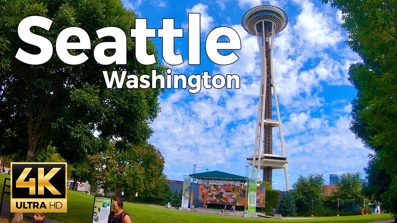 Seattle, Washington Walking Tour (4k Ultra HD 60fps) – With Captions ...