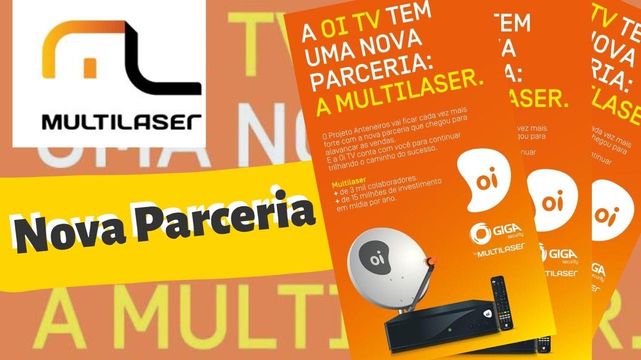 Nova parceria OiTV e Multilaser - YouTube