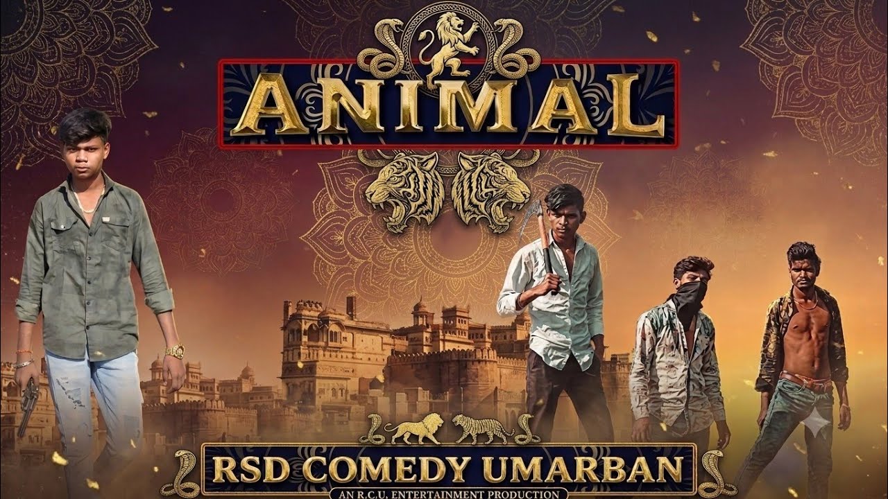 Animal | Vishal ,Shivam , Aman , Badal ,Kaalu Bhaiya | Rsd Comedy ...