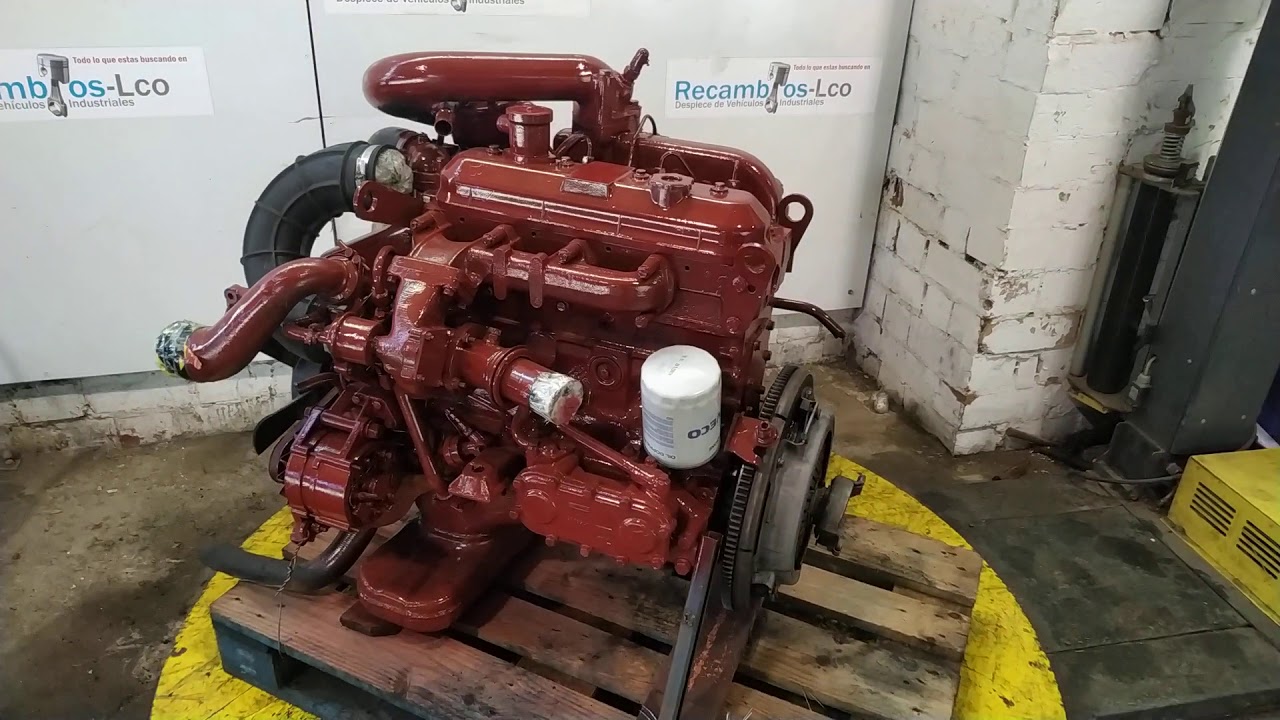 Motor iveco eurocargo 8040.45 140 cv - YouTube