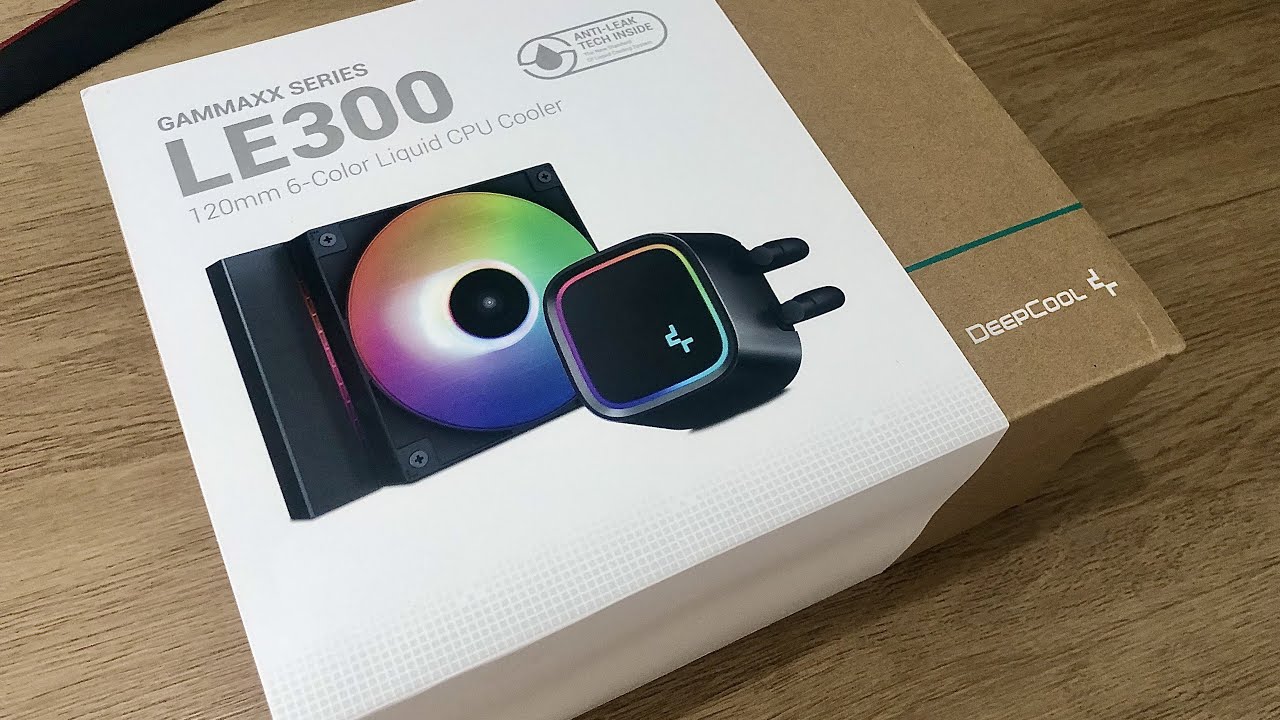 Unboxing WaterCooler LE300 DeepCool - YouTube