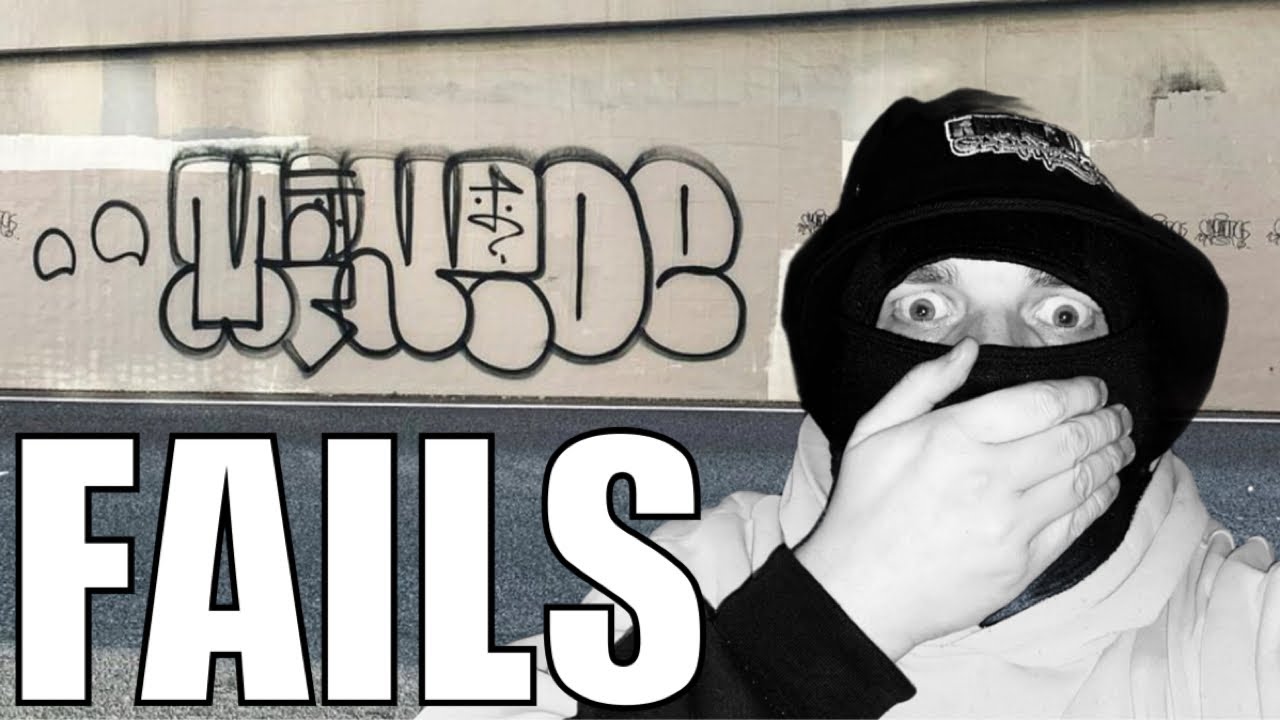 Reacting To Graffiti Fails (Compilation) - YouTube