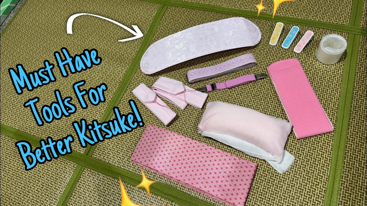 Must Have Tools For Better Kimono Kitsuke! - YouTube