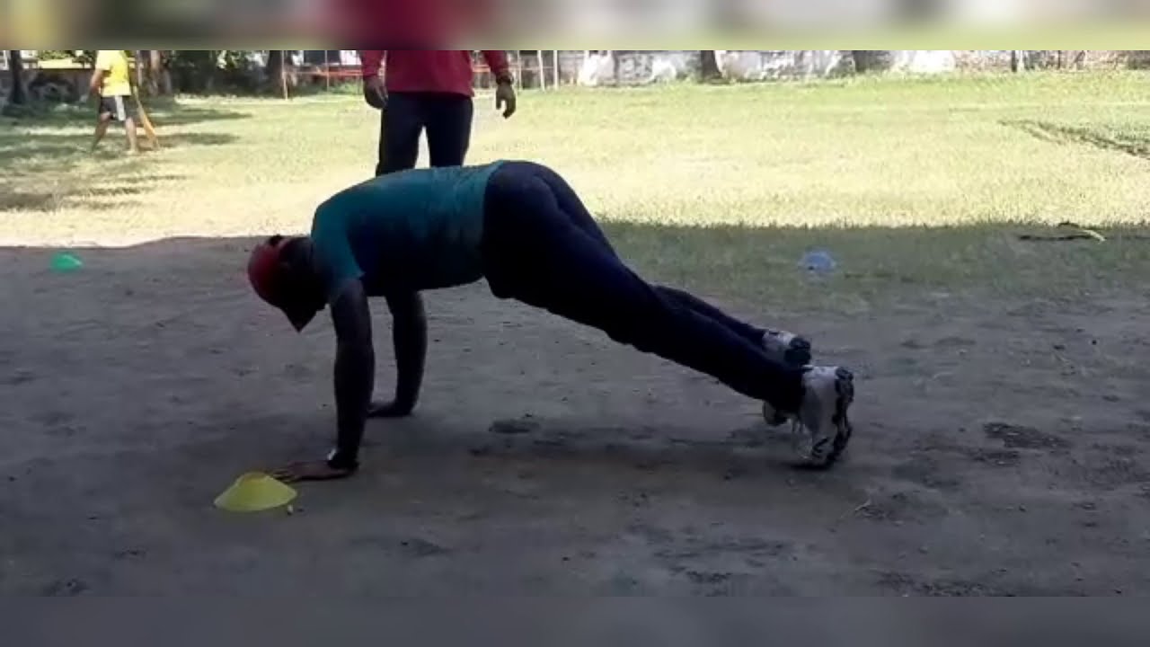 Box shuttle with Dynamic Lunges Sit Up Squats Push Up n Sprint Back ...