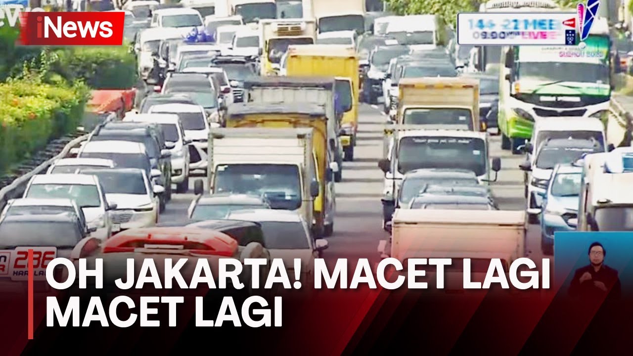Libur Telat Usai, Jakarta Macet Lagi Hari Ini - YouTube