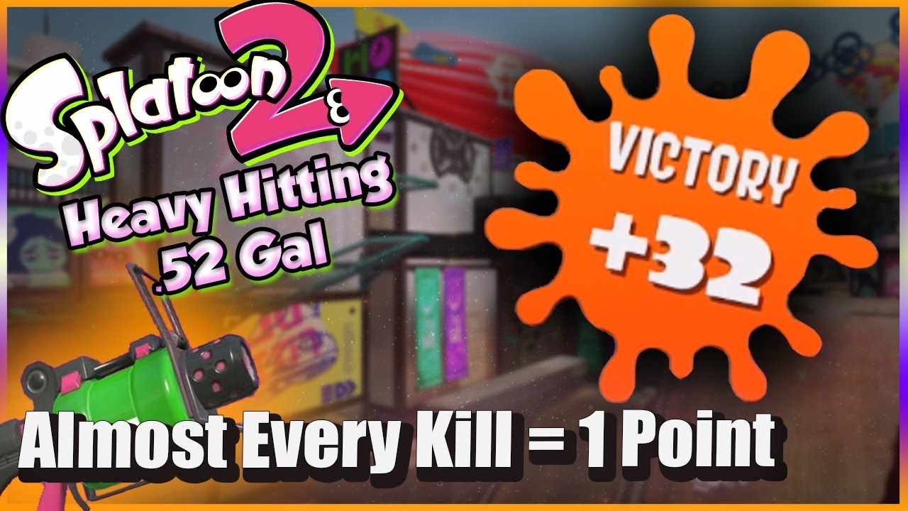 Splatoon 2 - Almost the same amount of Points as K/A?! (Heavy Hitting ...