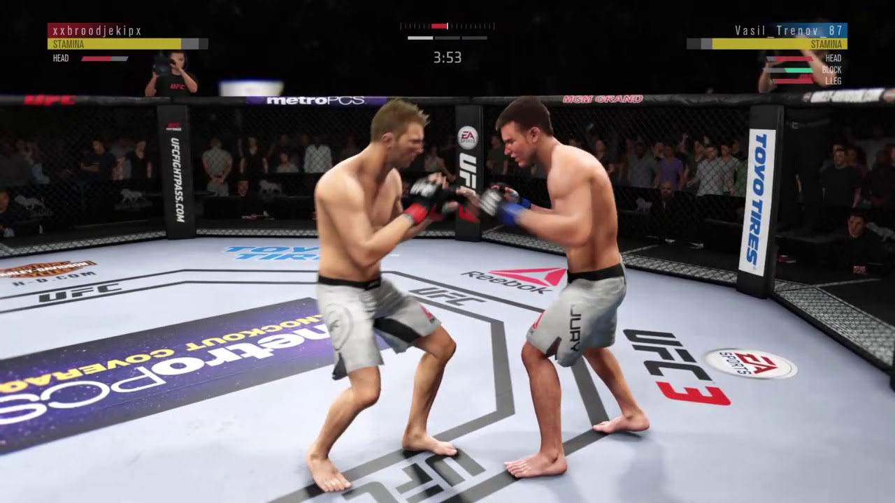 Ufc 3 first round ko - YouTube