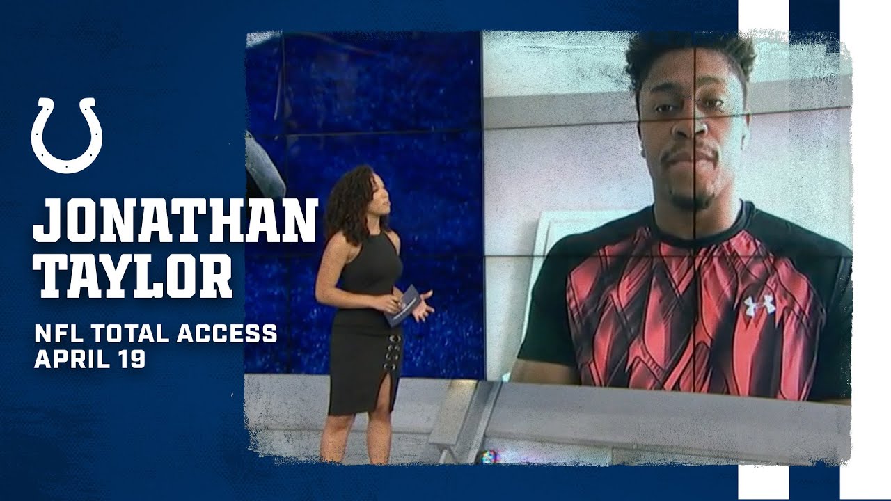 Jonathan Taylor Talks Rookie Success on NFL Total Access | NFL Network ...