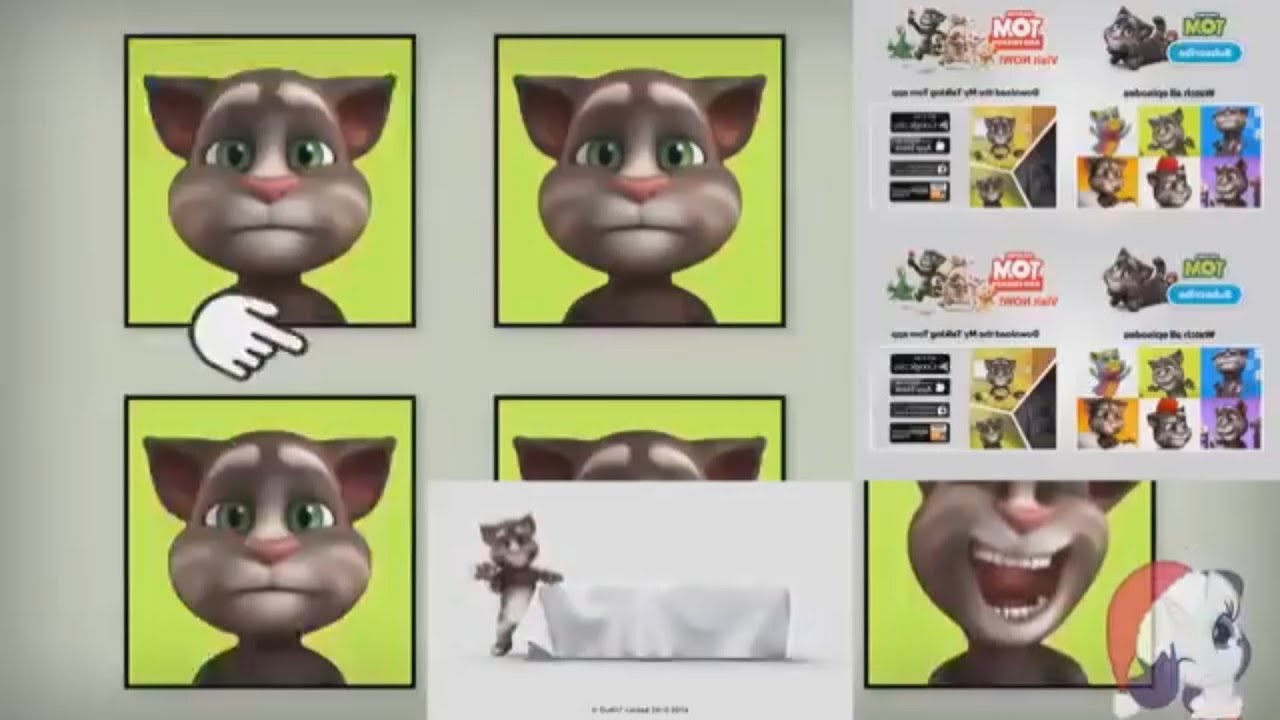 Talking Tom has a Sparta Antimatter Remix V2 - YouTube