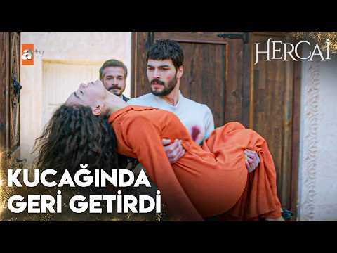 Miran, karısını kucağında taşıdı - Hercai 5. Bölüm
