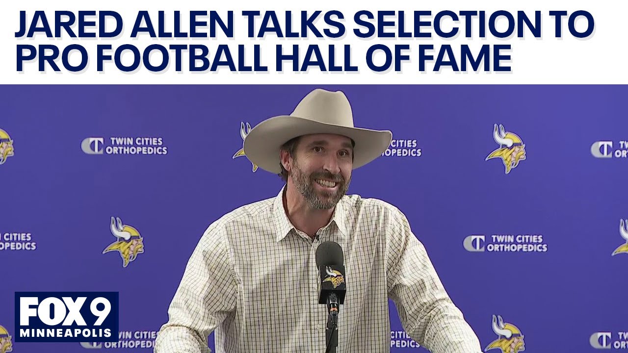 Former Vikings player Jared Allen talks Hall of Fame [RAW] - YouTube