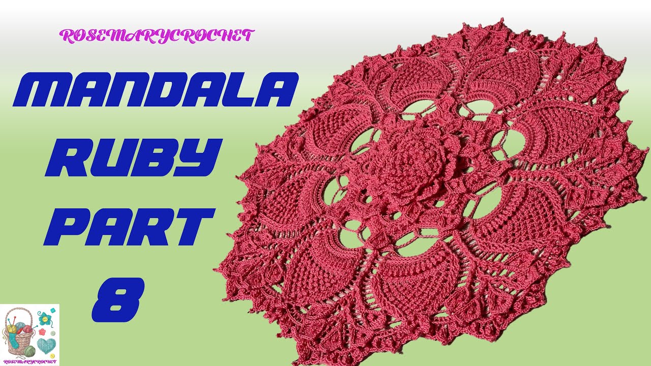 Unlock Your Creativity with Mandala Ruby / MANDALA RUBY TUORIAL PART 8 آموزش ماندالا یاقوت قسمت ...