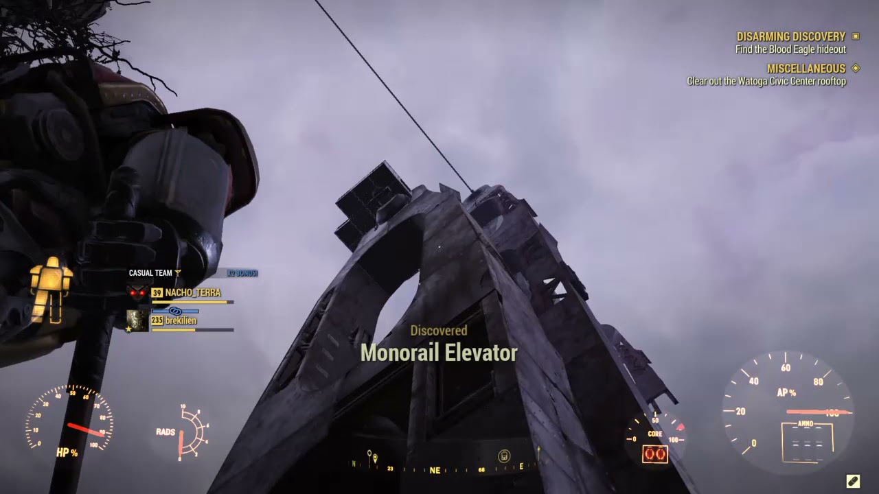 Fallout 76_Angry Mothman & Spooky New Camp !!! - YouTube