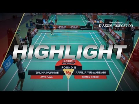 Aprilia Yuswandari (SEMEN GRESIK) VS Erlina Kurniati (JAYA RAYA JAKARTA)