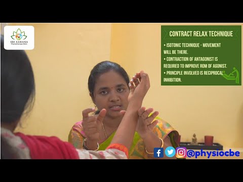 Contract relax- PNF technique - YouTube