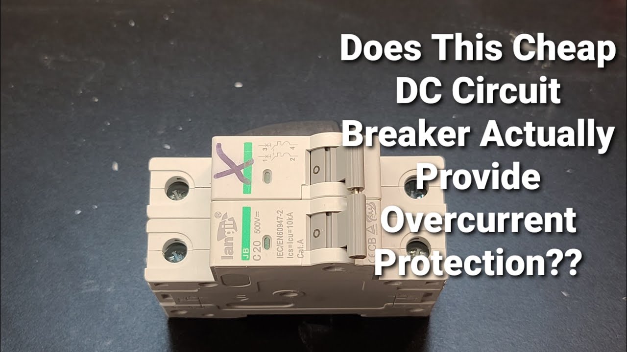 A Look Inside This Cheap DC Circuit Breaker - YouTube
