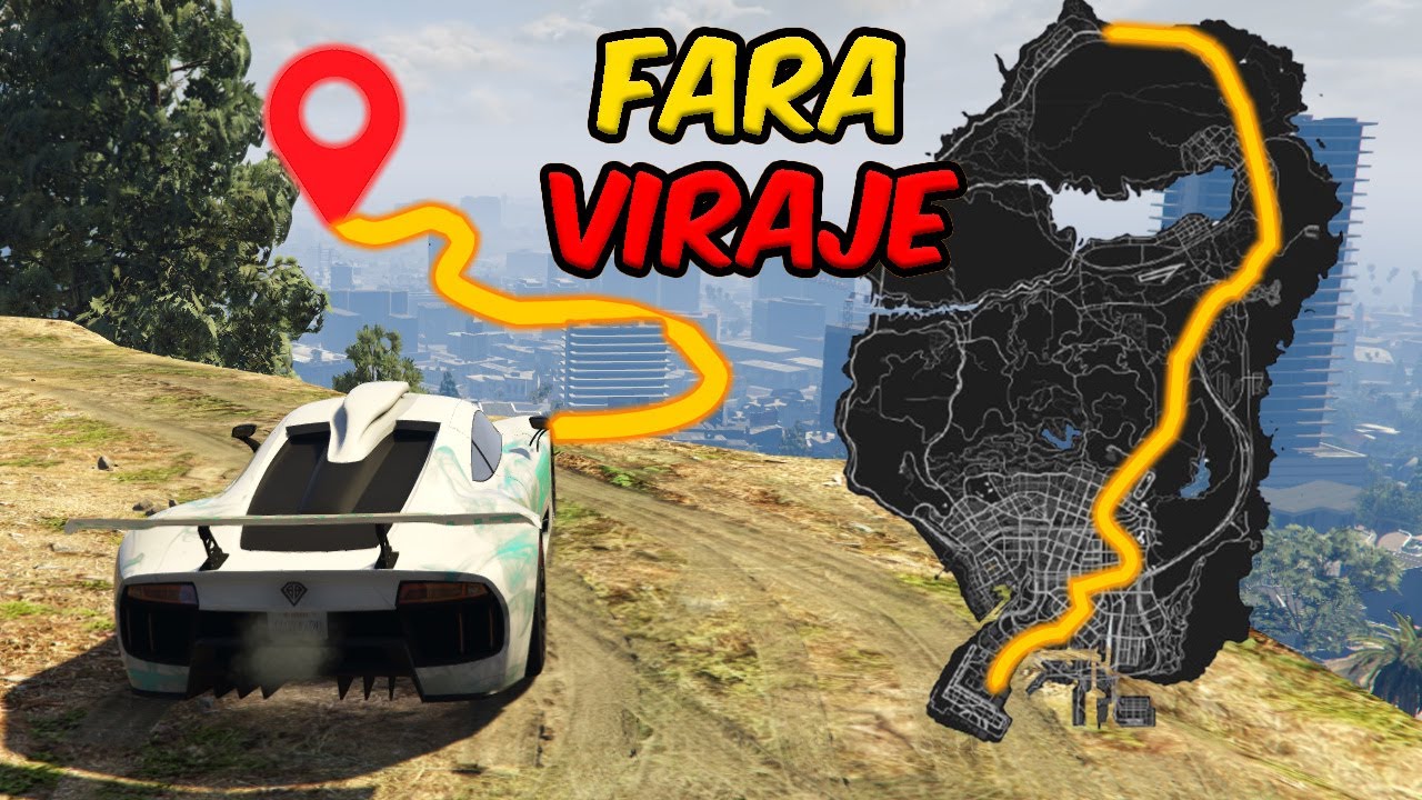 Pot TRAVERSA Harta din GTA 5 FARA SA VIREZ? - YouTube