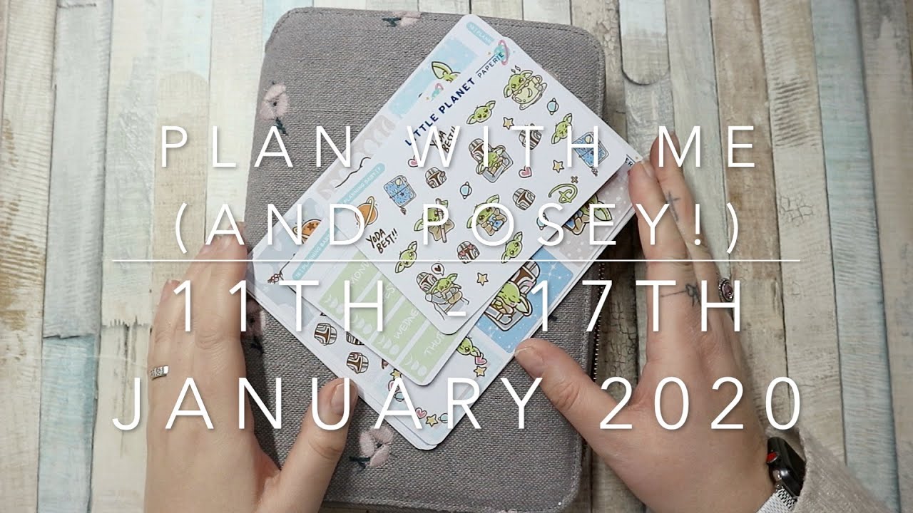 PLAN WITH ME | 11TH - 17TH JANUARY 2021 | FEATURING MY TEENY HELPER ...