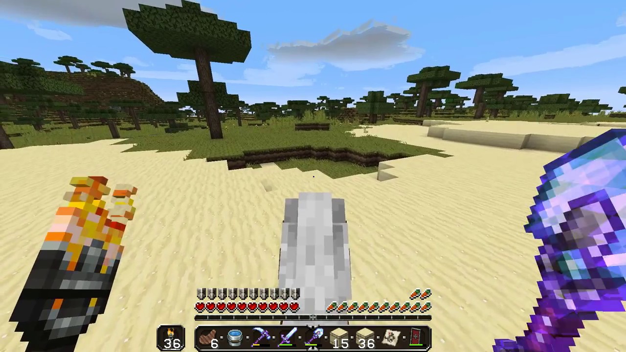 Minecraft exploring the world - YouTube