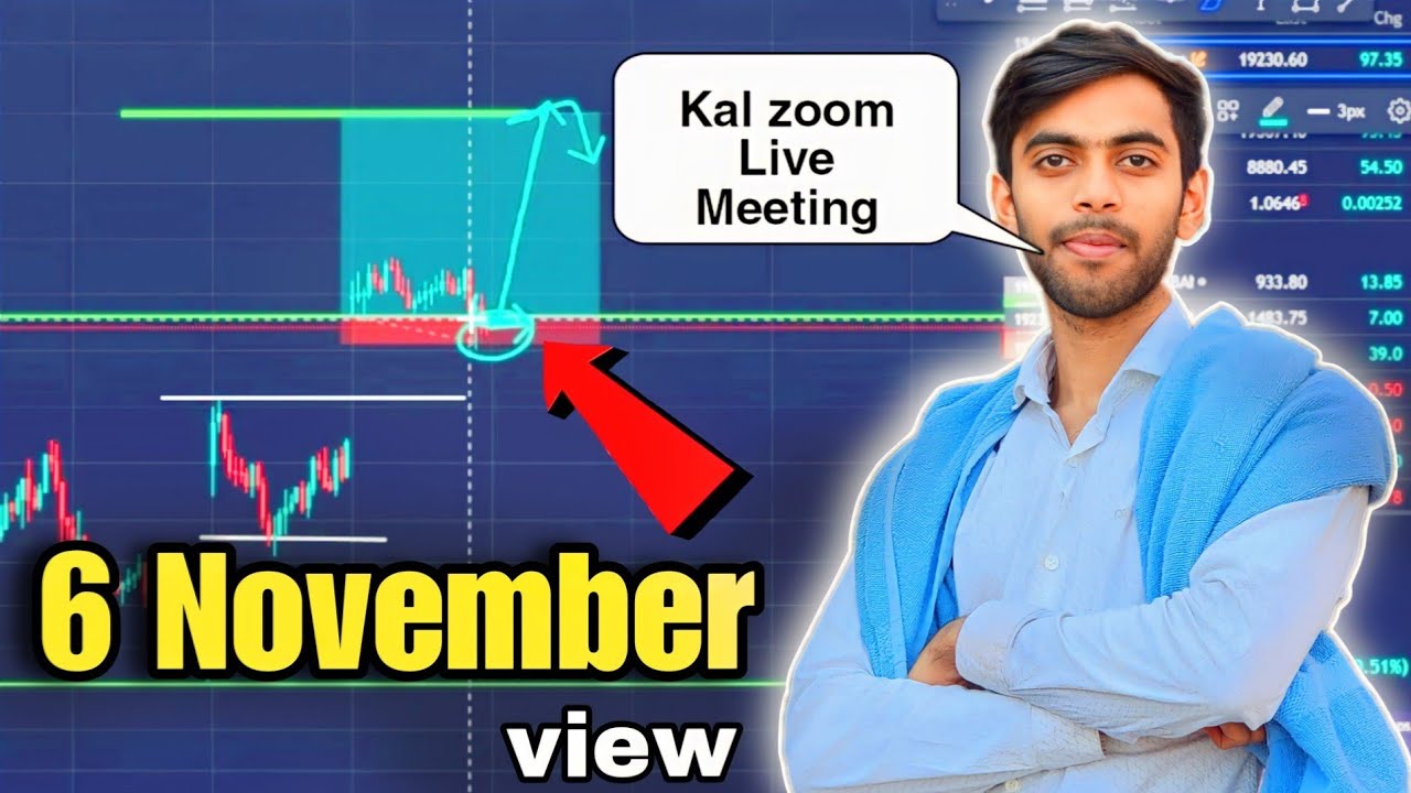 Tomorrow Live Zoom Meeting || 6 November Market view 0.5 - YouTube