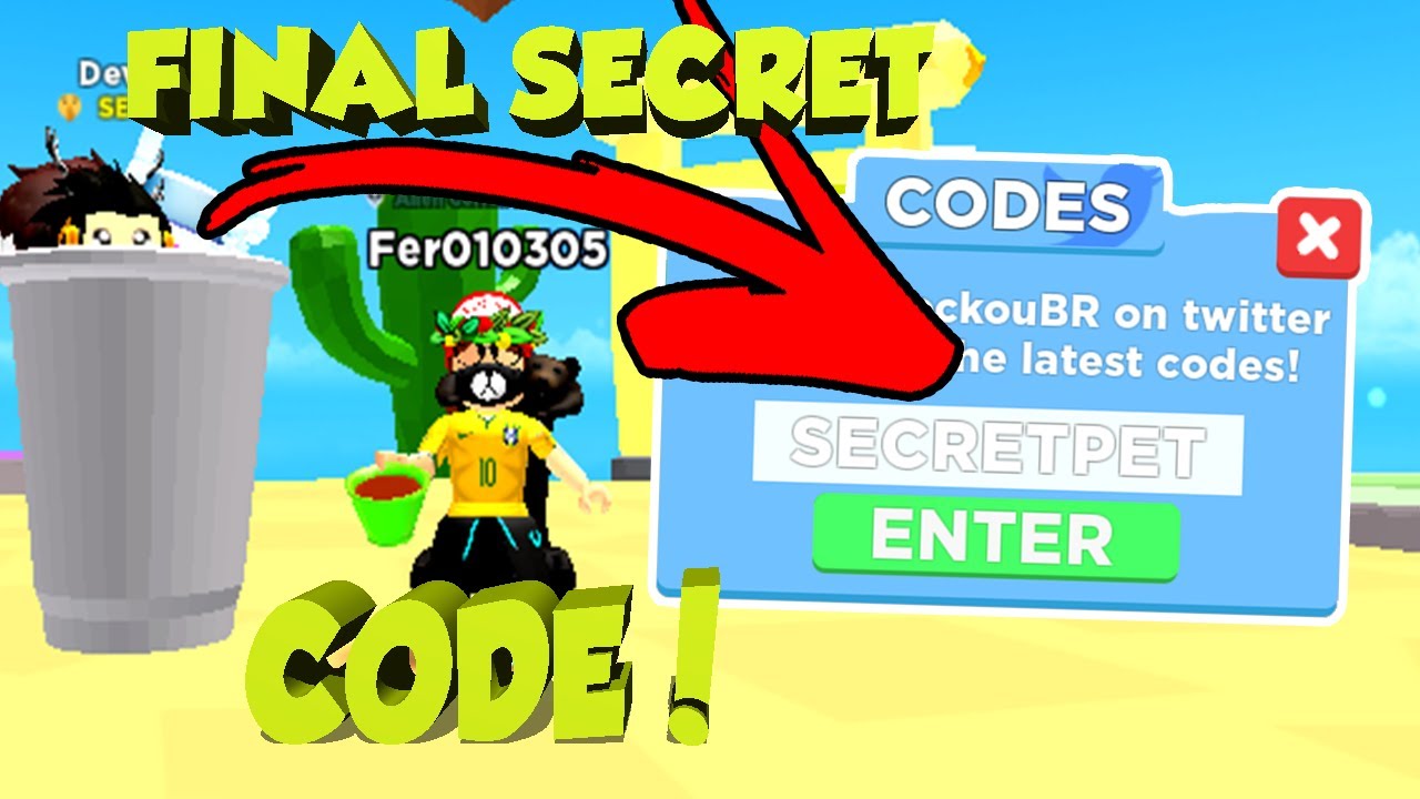 ÚLTIMO CODE SECRETO!! O PET SECRETO MAIS APELÃO DE TODOS!! - COFFEE ...