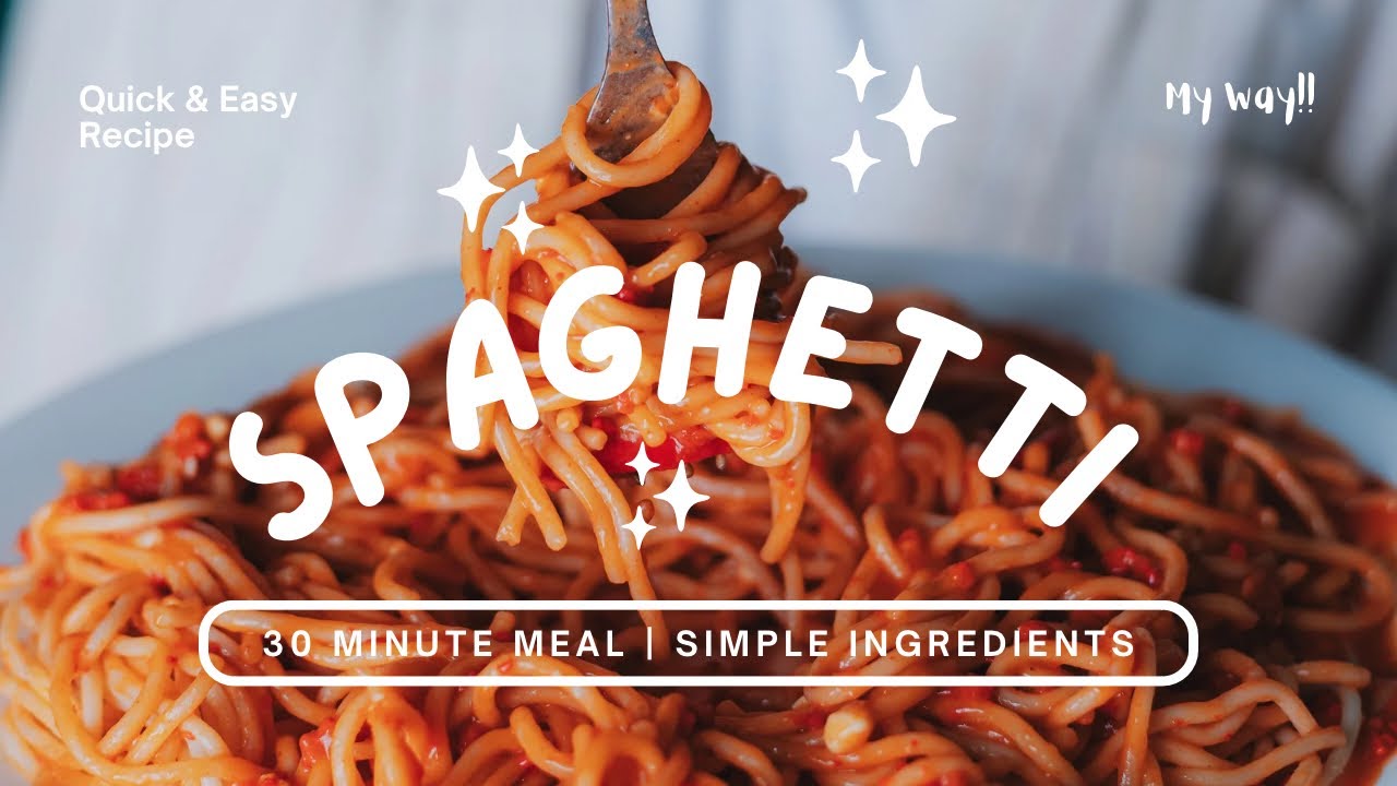 How to make spaghetti…MY WAY! | 30 Minute Meal | Southern Spaghetti ...