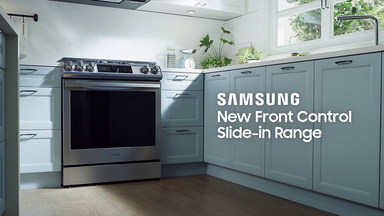 Samsung's Ready2Fit Slide in Range - YouTube