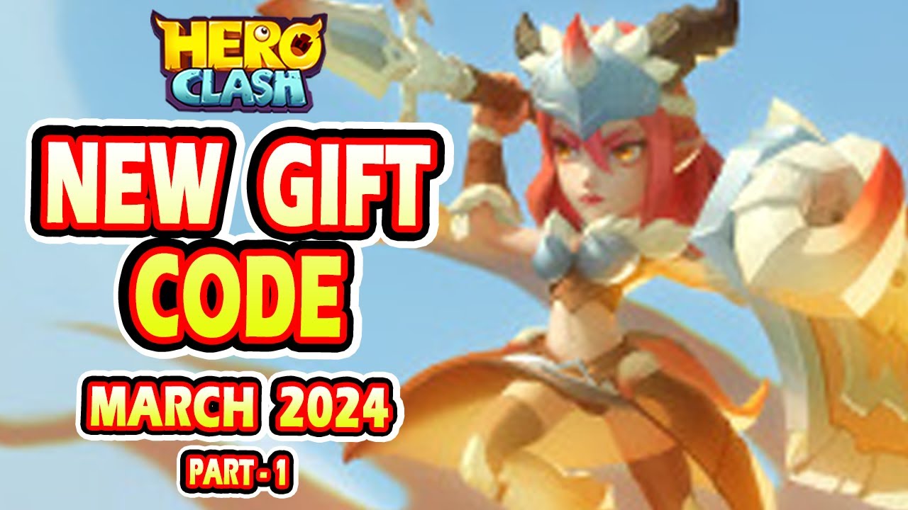 Hero Clash New Redeem Code | Hero Clash New Gift Code March 2024 (Part ...