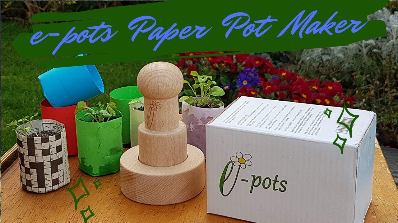 E pots Paper Pot Maker Tutorial YouTube e-pots-paper-pot-maker-tutorial-youtube