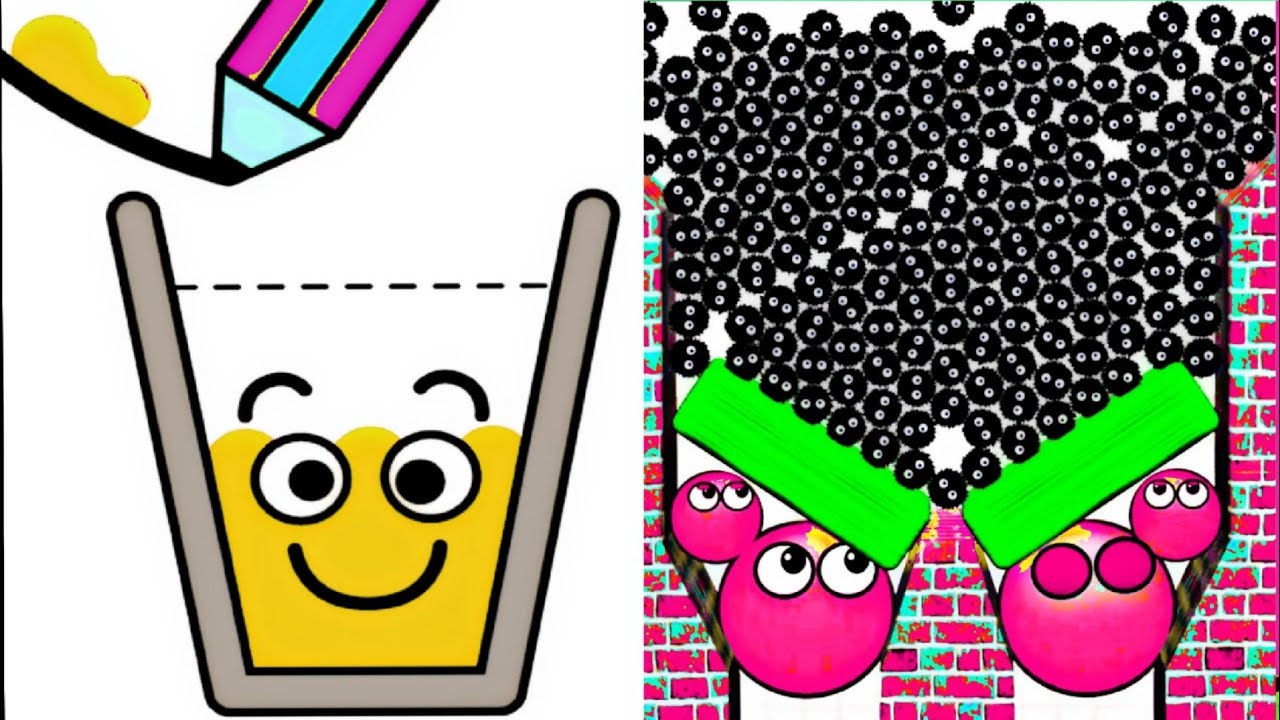 Happy Glass Puzzle VS Hide Ball Brain Teaser Logic Puzzle IQ Gameplay ...