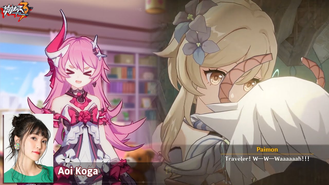 All-out performance by Aoi Koga, Rozaliya and Paimon voice actor - YouTube