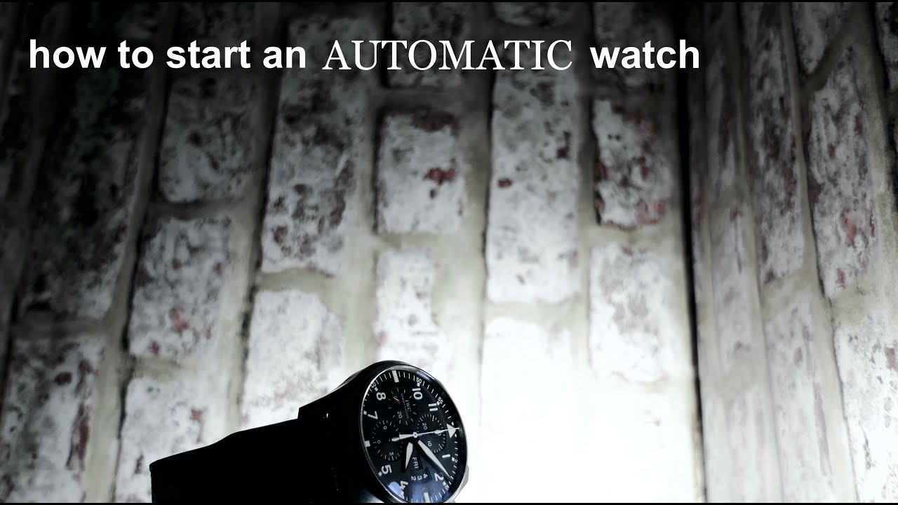 How to start an AUTOMATIC watch compared to Quartz - Original Content ...