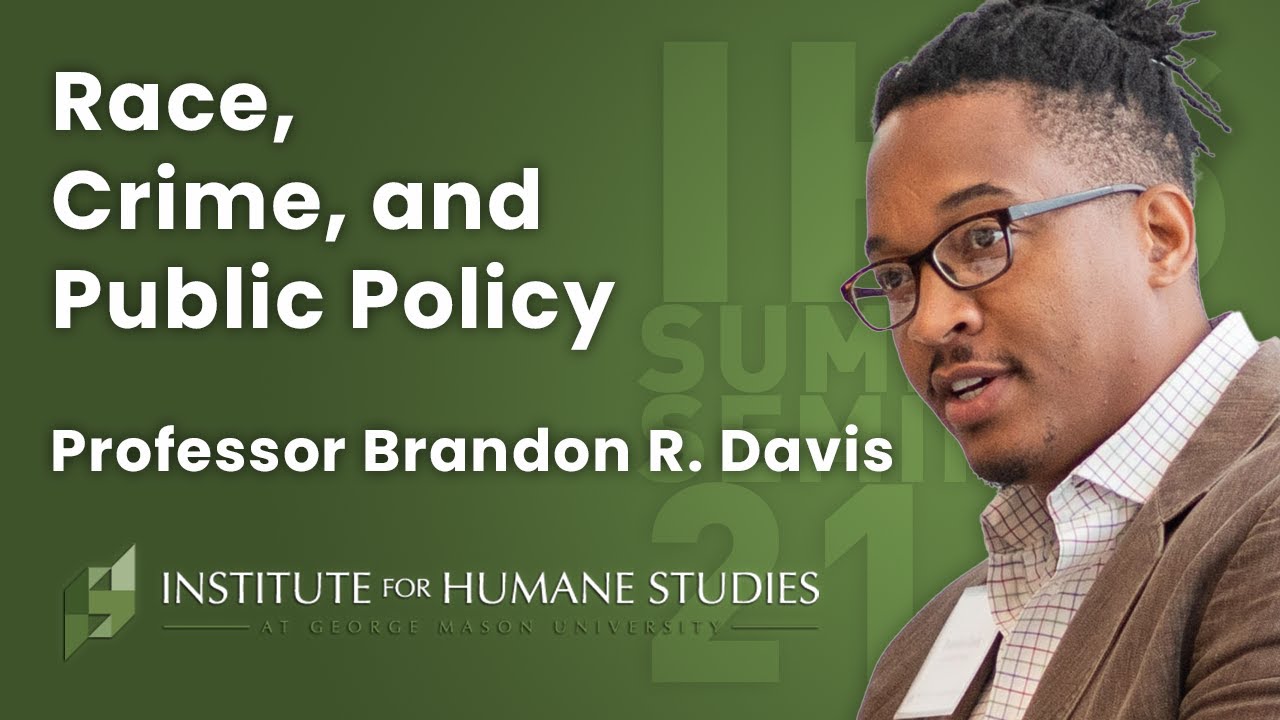 Race, Crime and Public Policy | Prof. Brandon Davis - YouTube