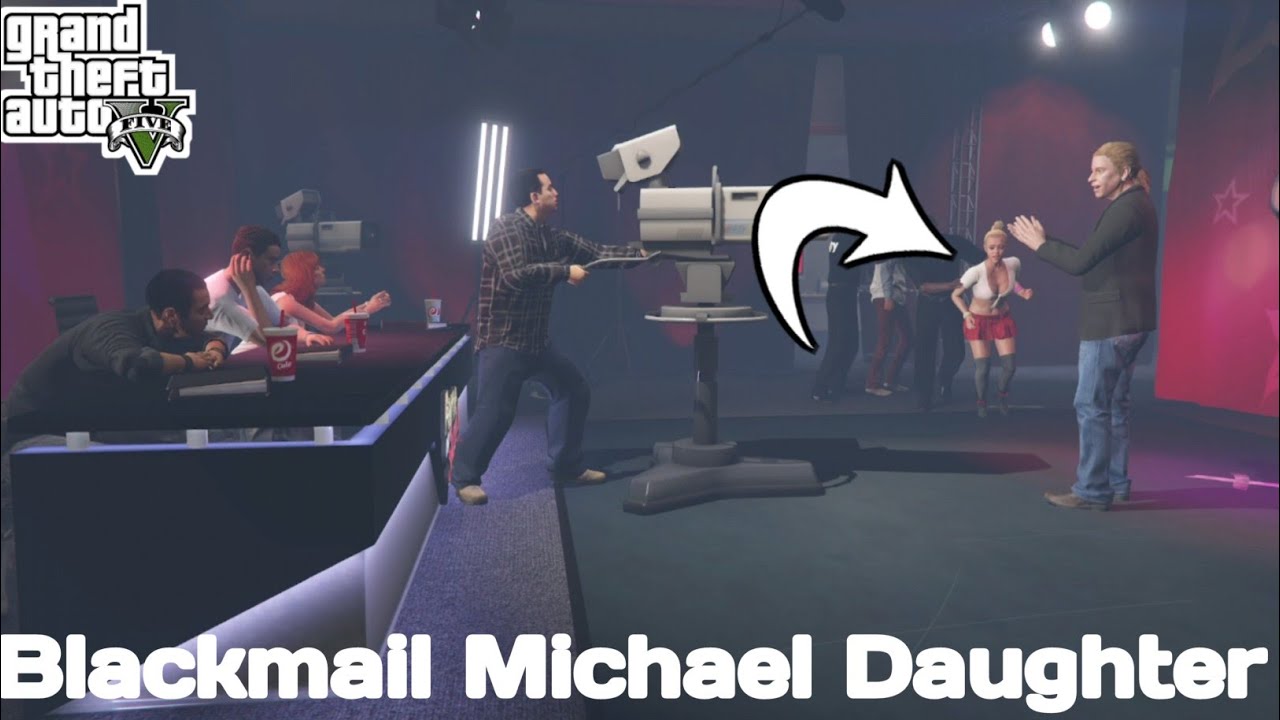 Saving Michael Daughter From Blackmailer in GTA V | GTA V gameplay ...