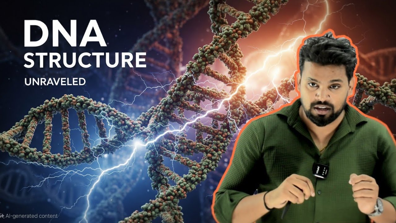 Structure of DNA Explained | Molecular Biology 🔥 - YouTube