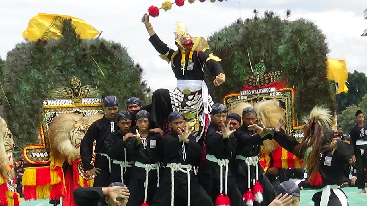 Pencak Silat Reyog Spektakuler !!! PSHT Bumi Reog Berdzikir Ponorogo ...