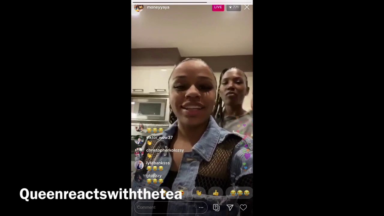 Nba Youngboy ex Moneyyaya on instagram Live | March 20,2020 - YouTube