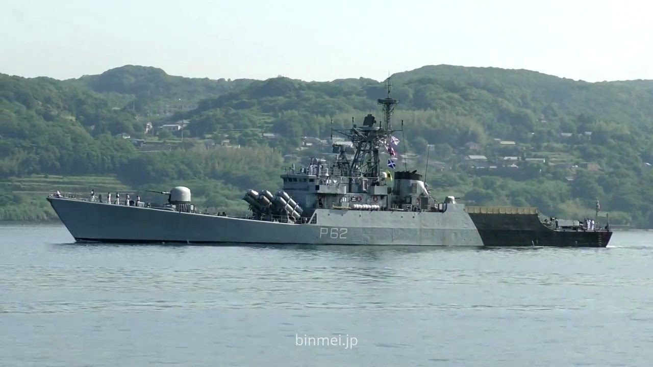 INS KIRCH P62 - Indian Navy Kora-class corvette インド海軍ミサイルコルベット [Malabar ...